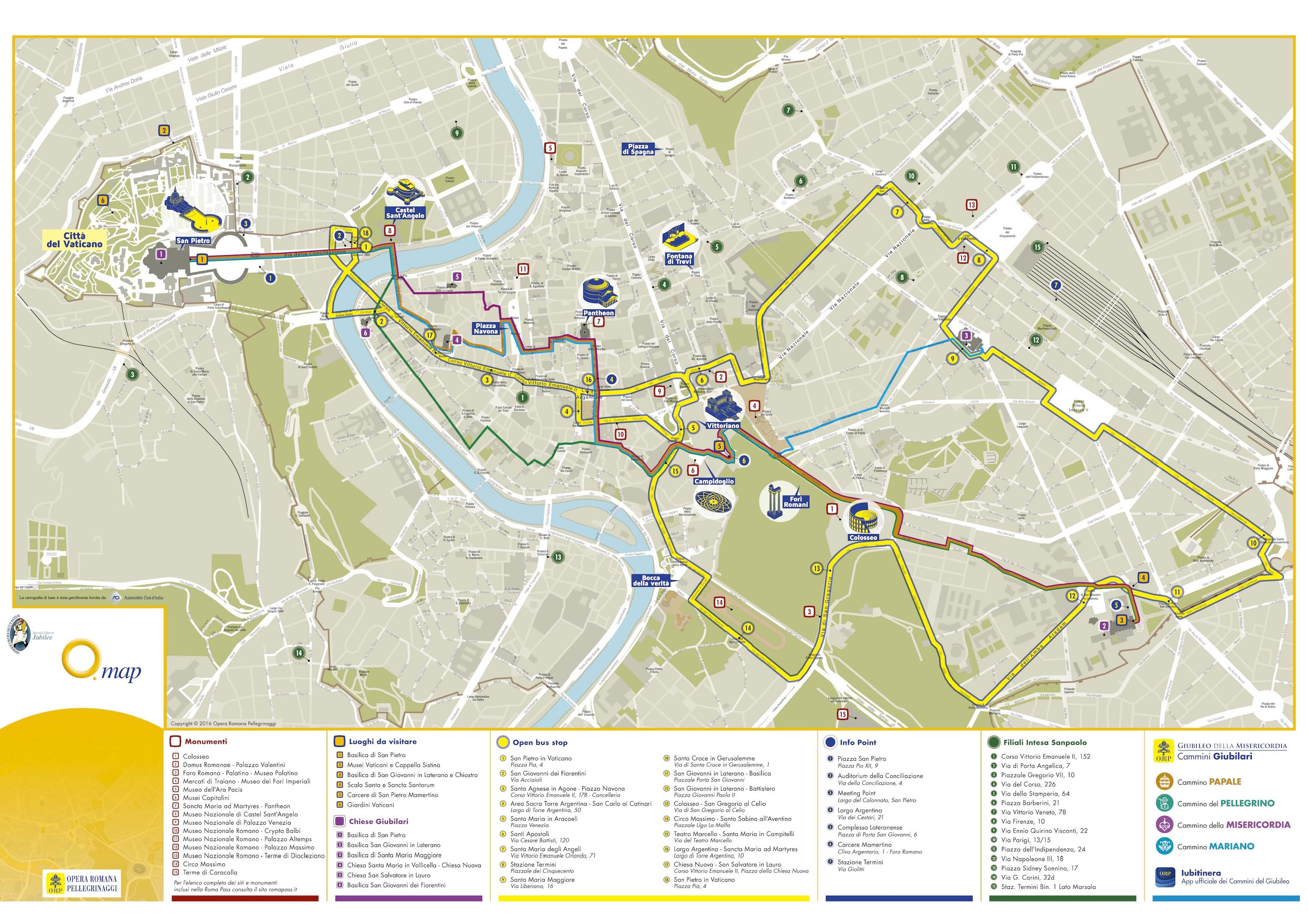 Weatherman Walking Maps Of Rome