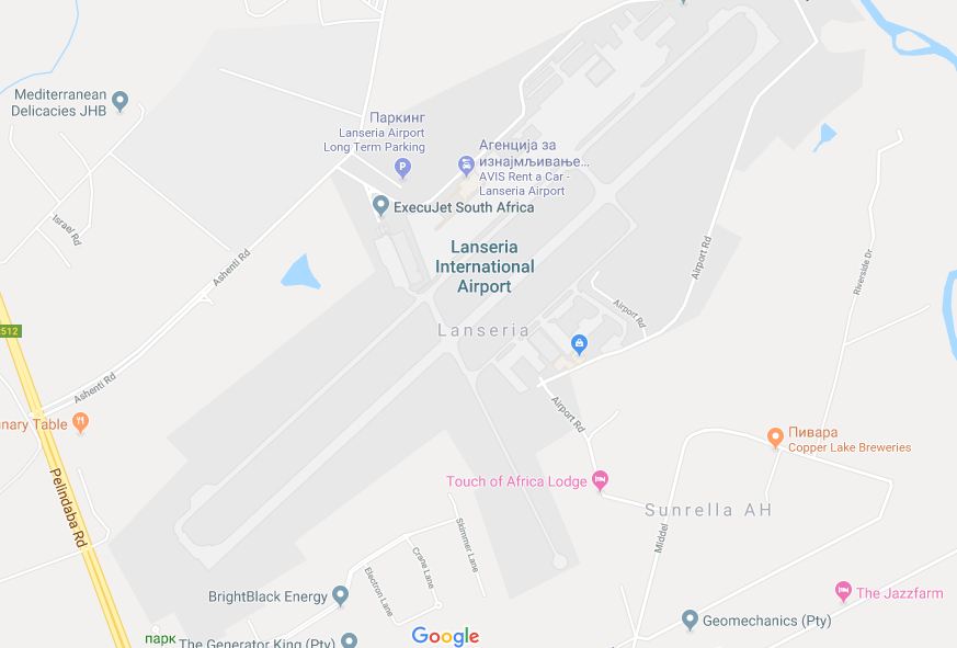 Lanseria Airport Map (HLA) - Printable Terminal Maps, Shops, Food ...