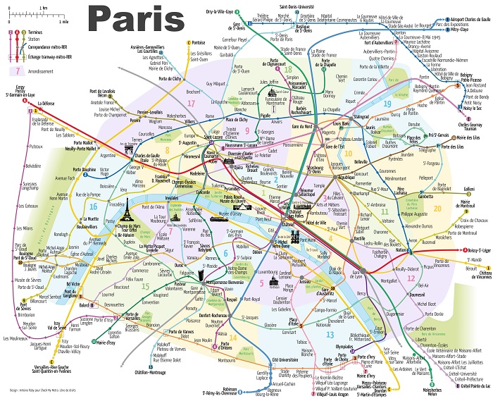 Paris Hop On Hop Off | Bus Route Map | Combo Deals 2020 - Tripindicator