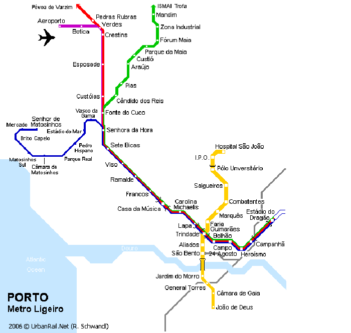 Porto Hop On Hop Off | Bus Tour Route Map | Combo Deals 2020 ...